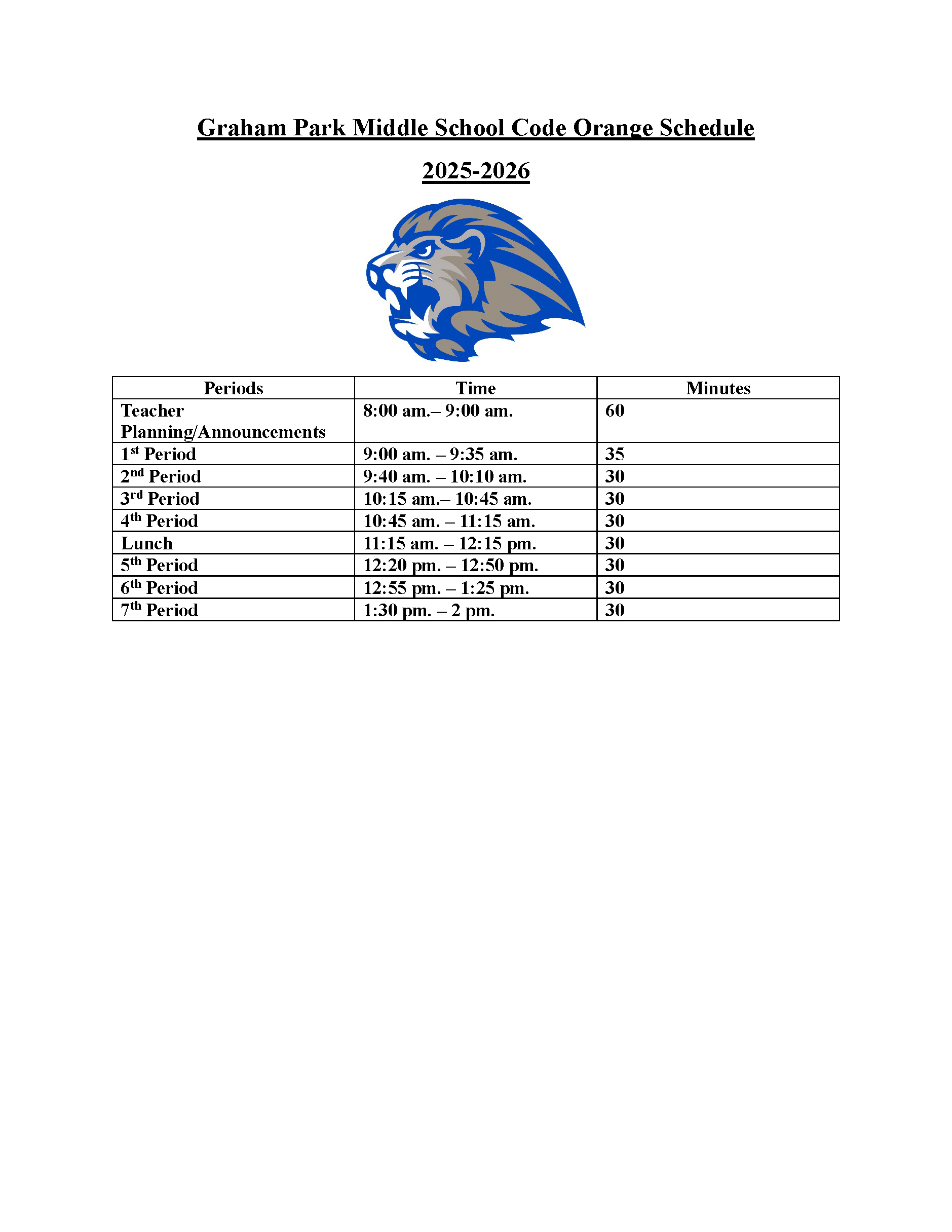 Wrestling @ Graham Park - Graham Park Middle School